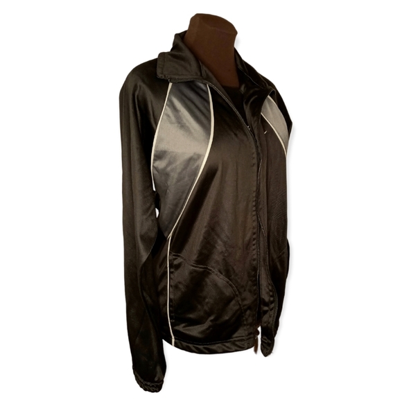 Nike | Jackets & Coats | Nike Vintage Jacket Guitar Strings Blackgrey ...